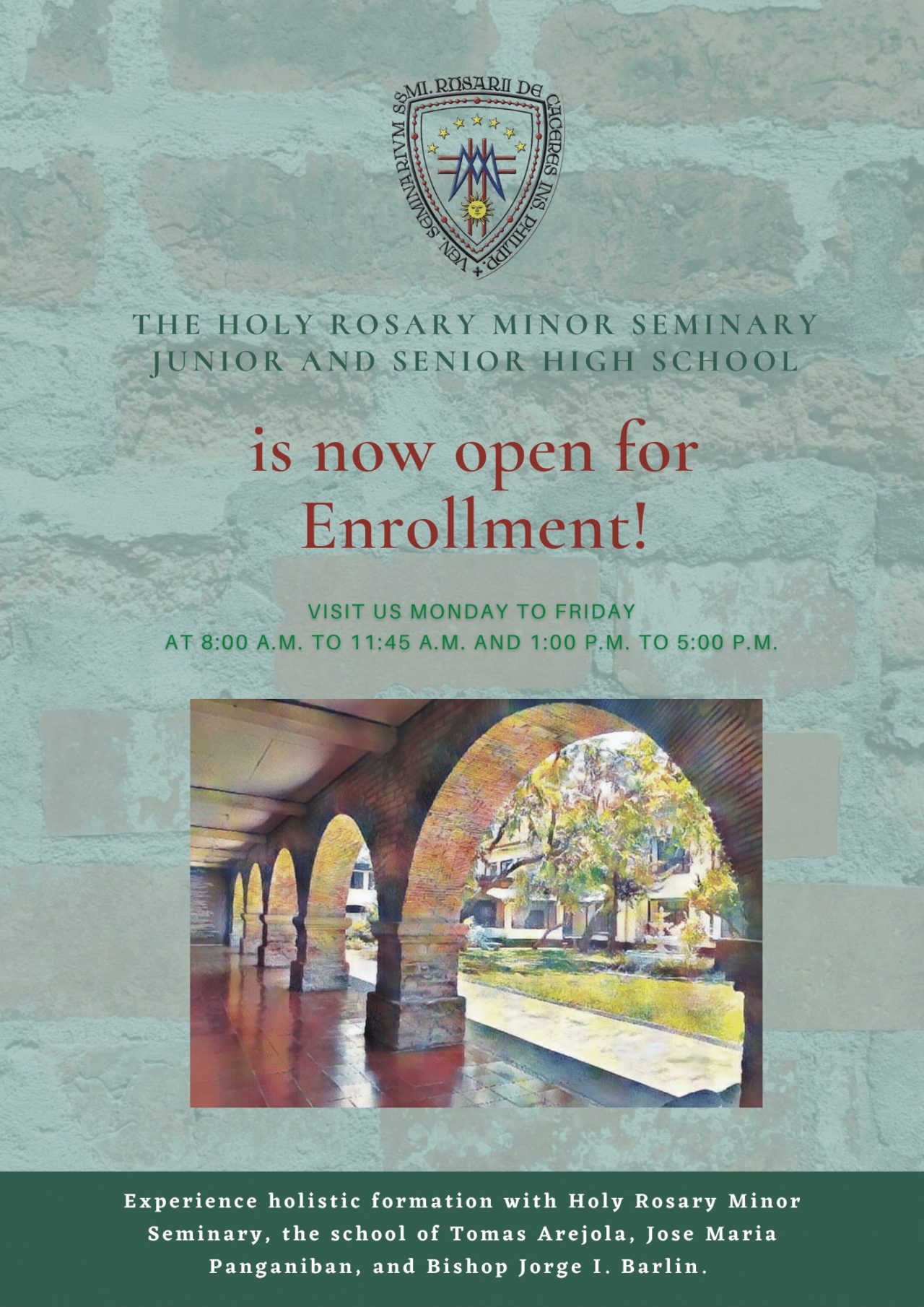 Holy Rosary Minor Seminary - Junior and Senior High School